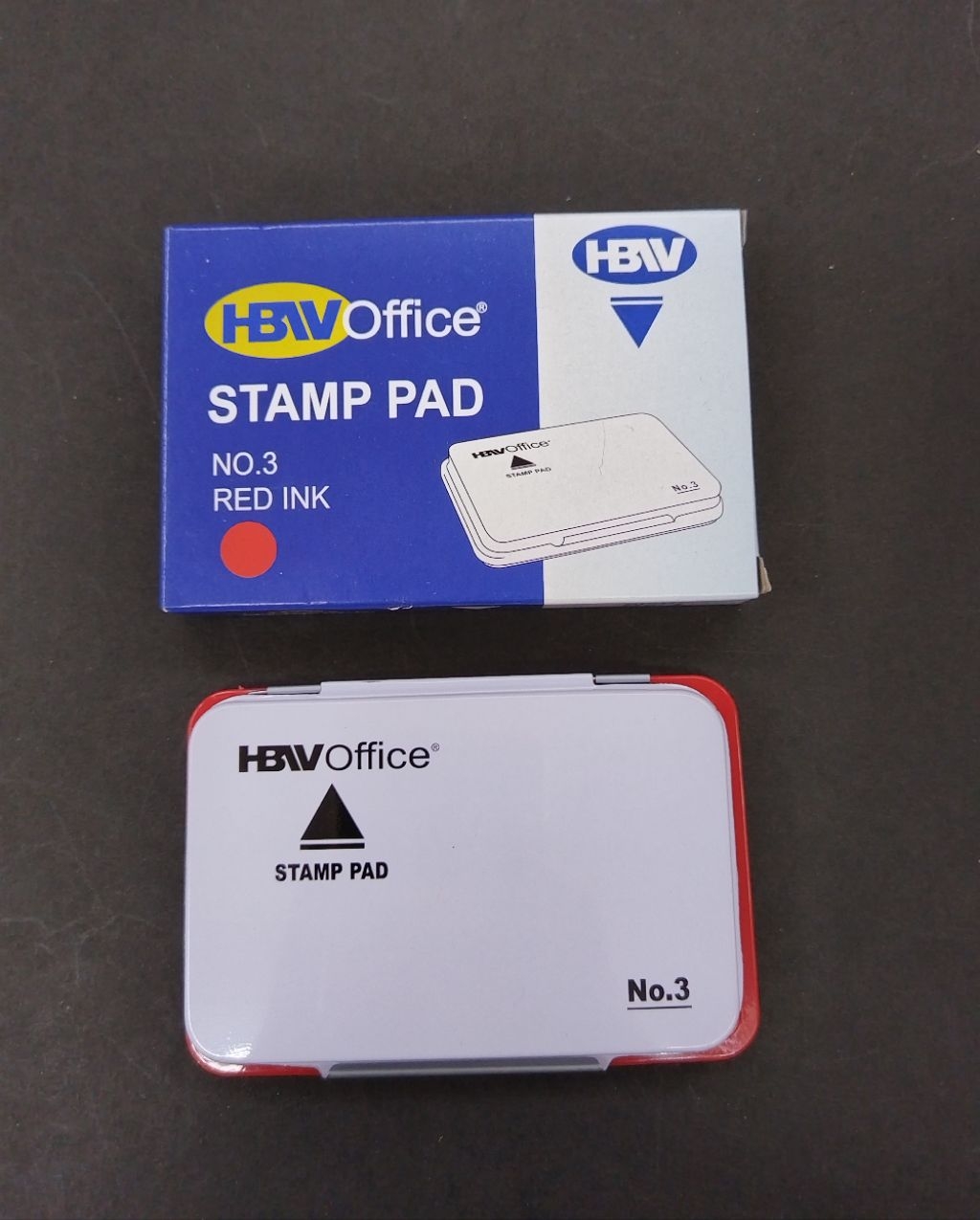 HBW Office STAMP PAD RED COLOR | Shopee Philippines
