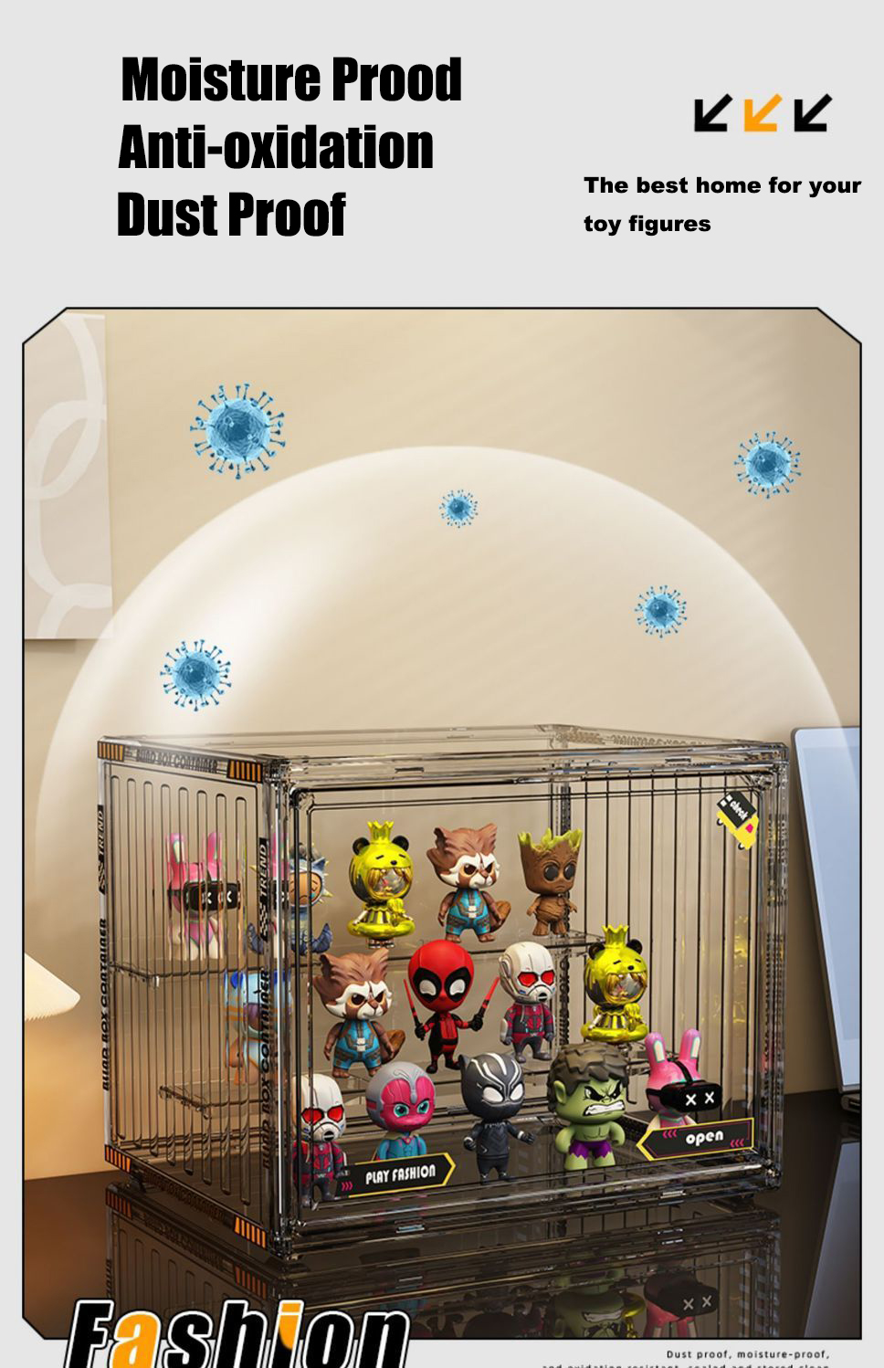 High-quality Acrylic Transparent Blind Box Storage & Display Rack for ...