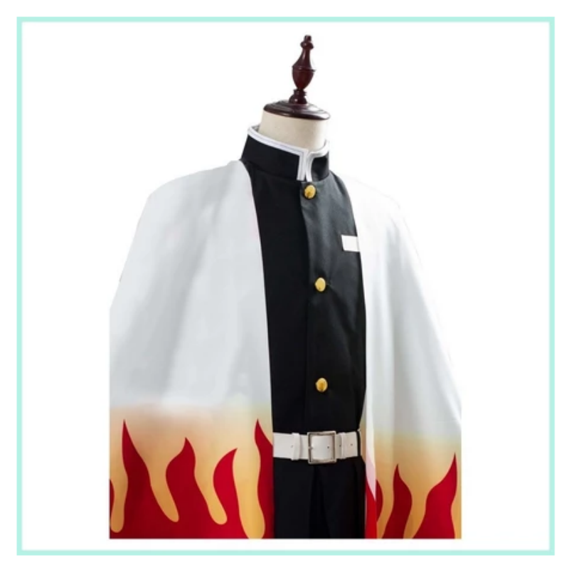 Anime Demon Slayer Kyoujurou Costume Cosplay Rengoku Kyoujurou Cosplay ...