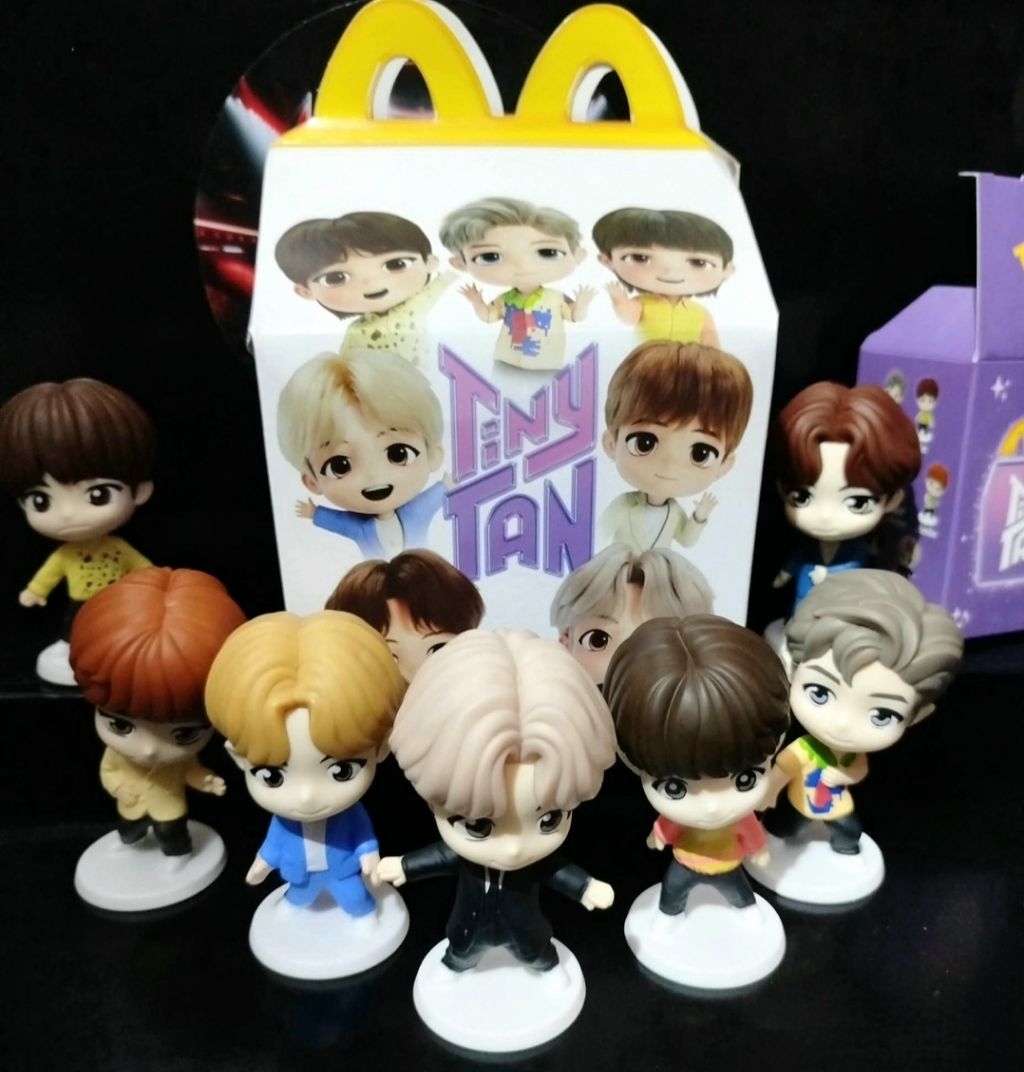 McDonald's Mcdo Tiny Tan Happy Meal Toys Throwback / Encore - 100% ...