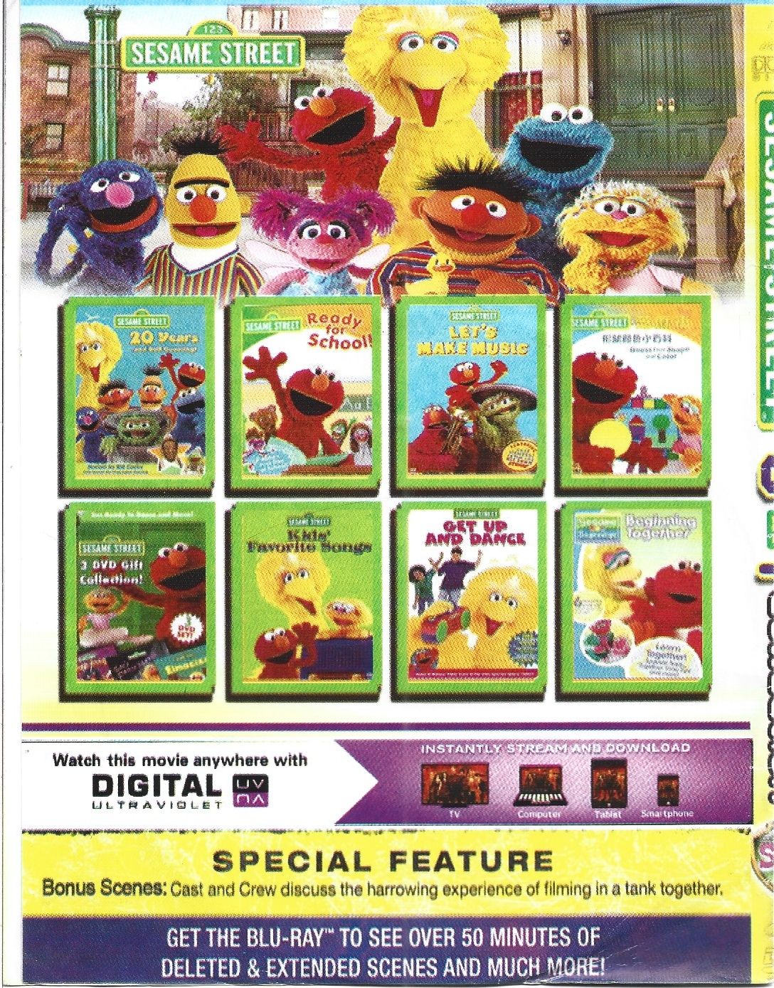 Sesame Street The Movie Collection Musical Series Episodes Set Kids ...