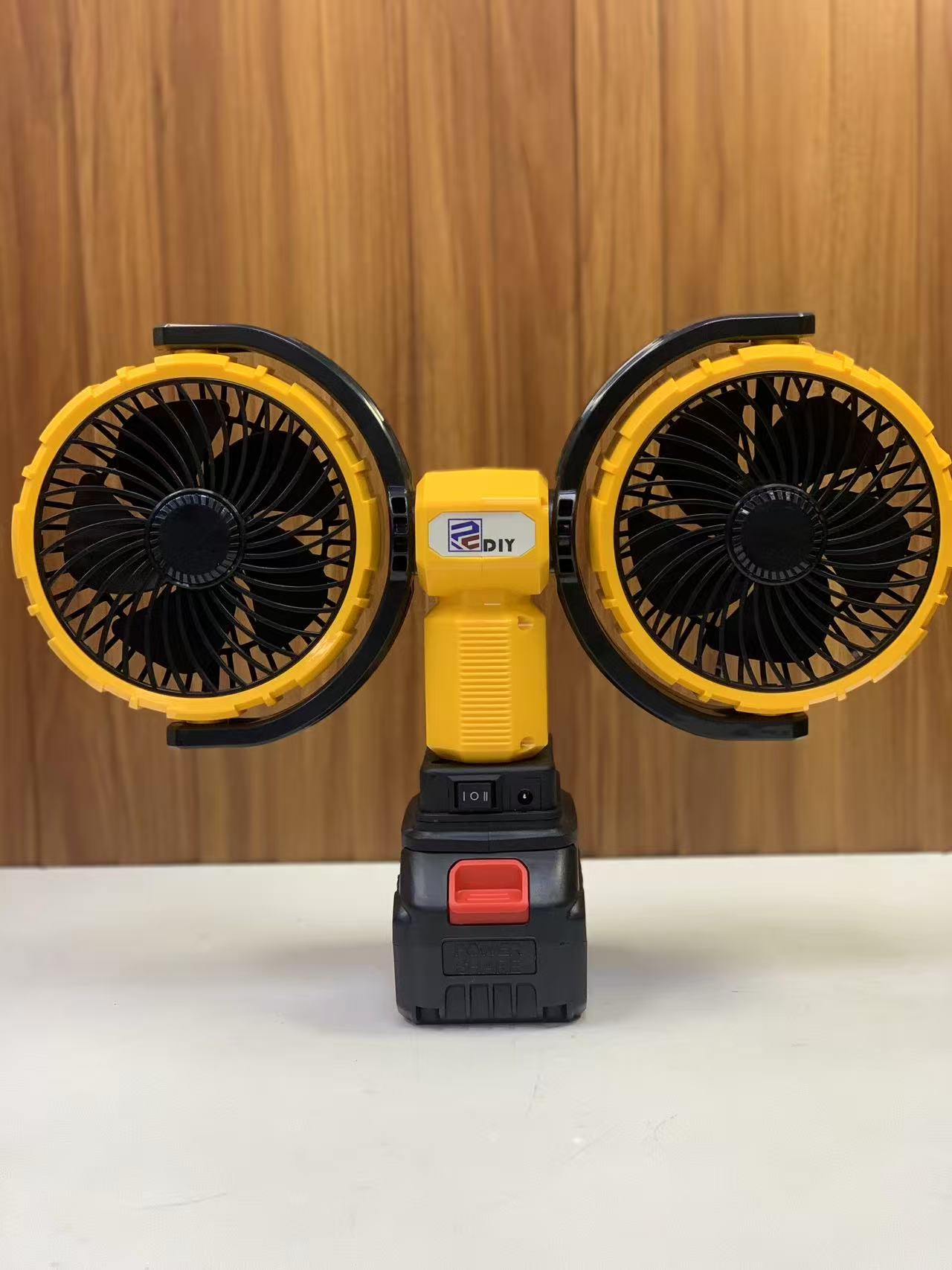Portable Double Headed Aromatheraphy Lithium Battery Fan Powerbank ...