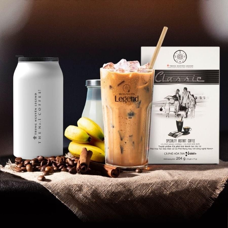 Trung Nguyen Legend Classic Instant Coffee – 3in1 Vietnamese Milk ...