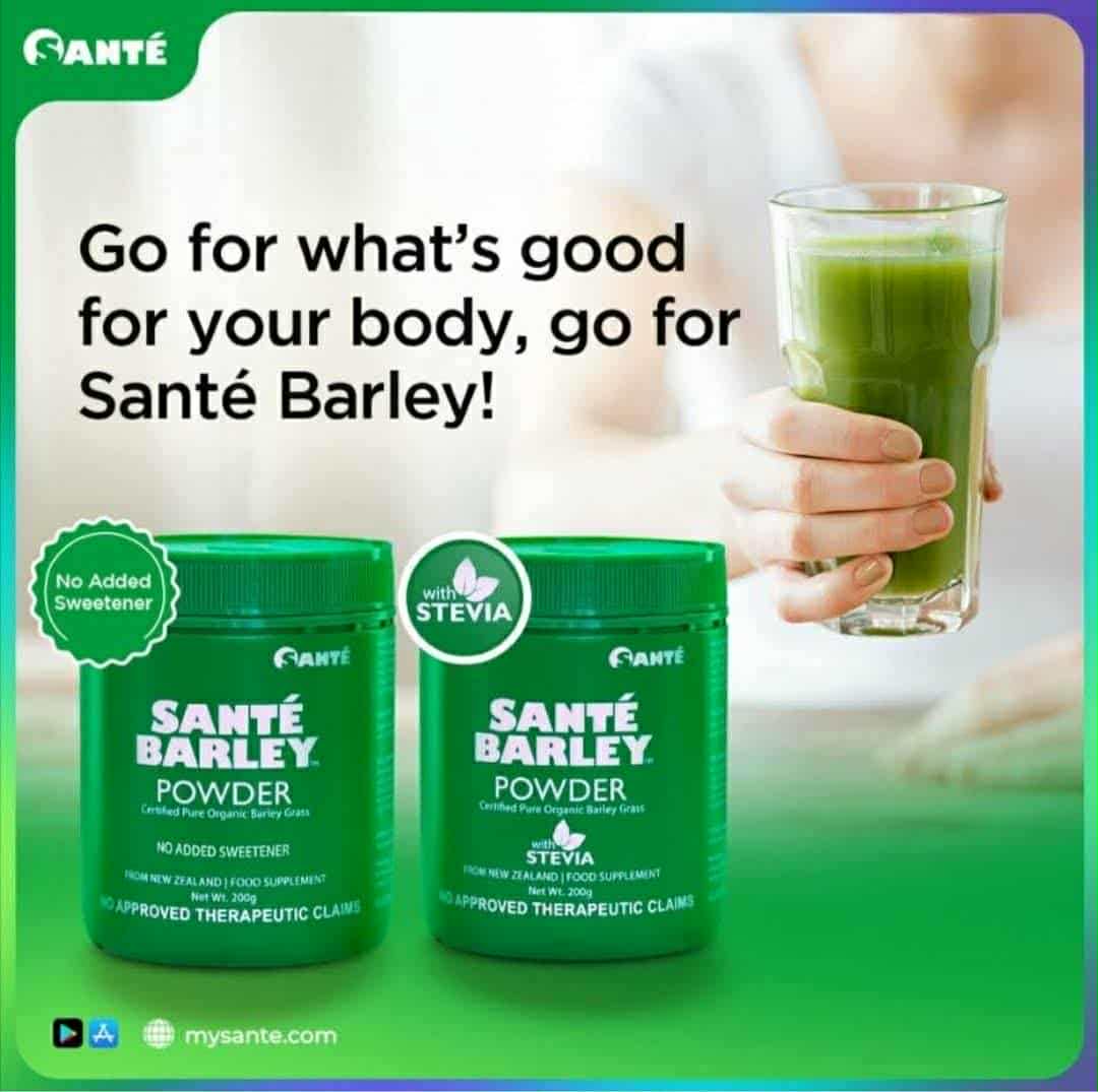SANTÉ BARLEY Powder - 200g Canister | Shopee Philippines