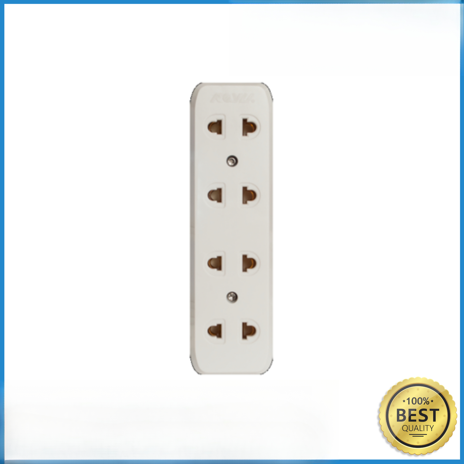 Universal Surface-Mount Outlet – Multi-Plug Electrical Socket for Wall ...
