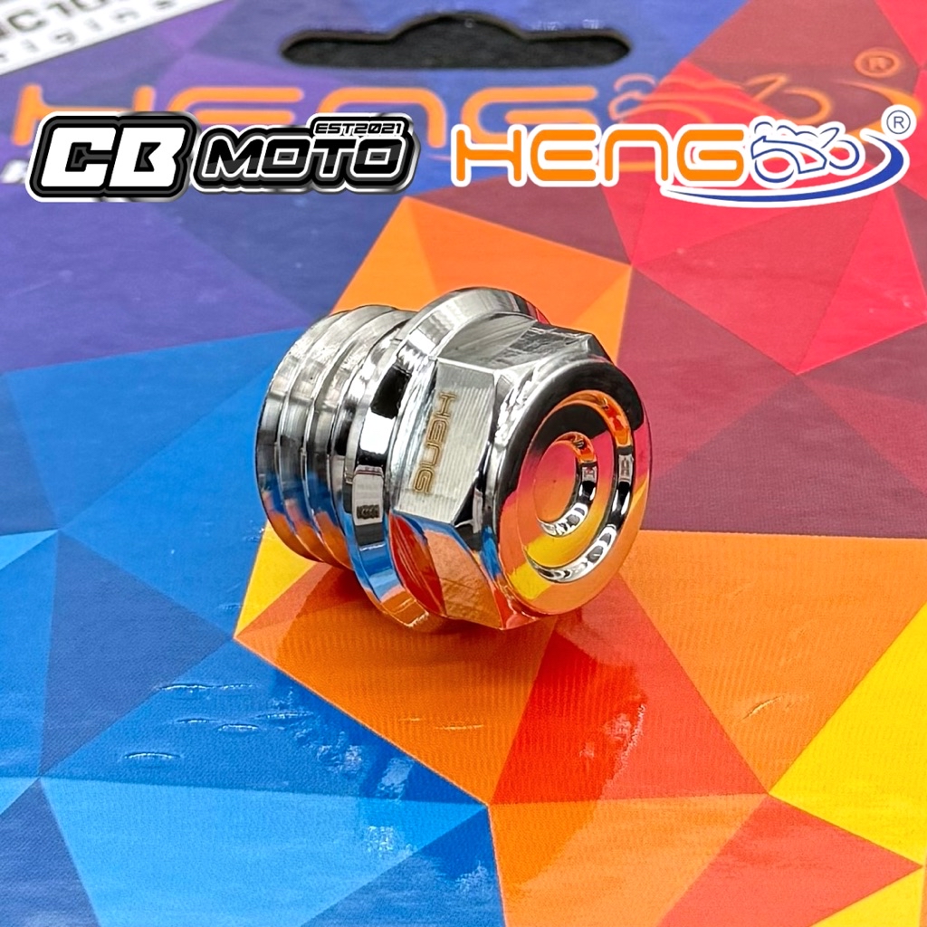HENG / SC SIAM ENGINE OIL BOLT FOR HONDA BEAT CNC TITANIUM CONCAVE ...