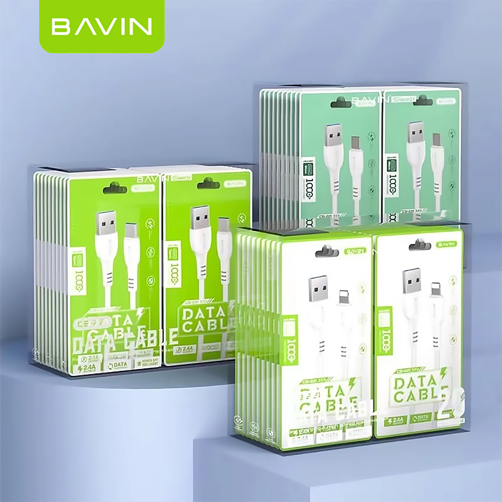 BAVIN CB221 60W PD Fast Charging Cable Data USB Cord 0.5/1/2 Meters for ...