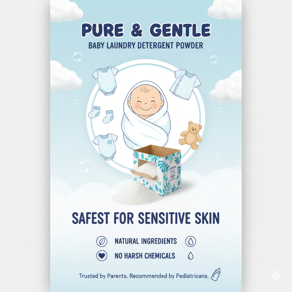 Detergent Powder and Fabric Conditioner Baby Gentle by Pure Organic ...
