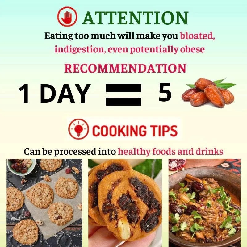 Dried dates palm 3F FOOD - Healthy snacks and provide many health ...