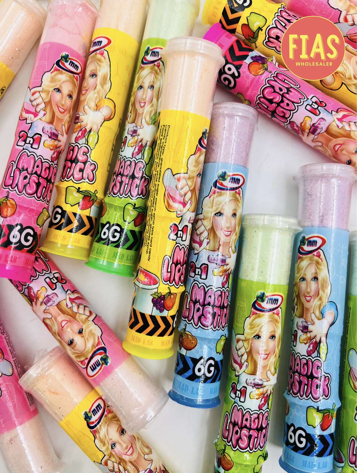30 pcs MM Magic Fruity Lipstick Candy Wholesale Paninda | Shopee ...