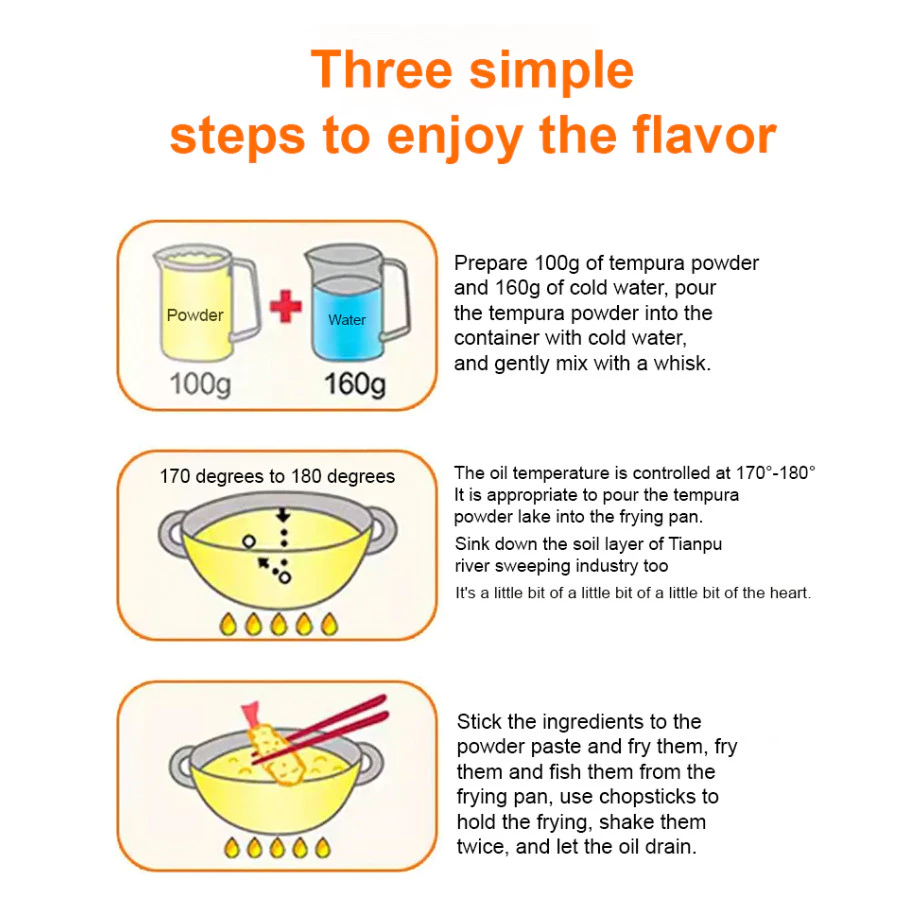 COMBO Multi-Purpose Crispy Frying Powder 50g/p For Meat, Shrimp ...