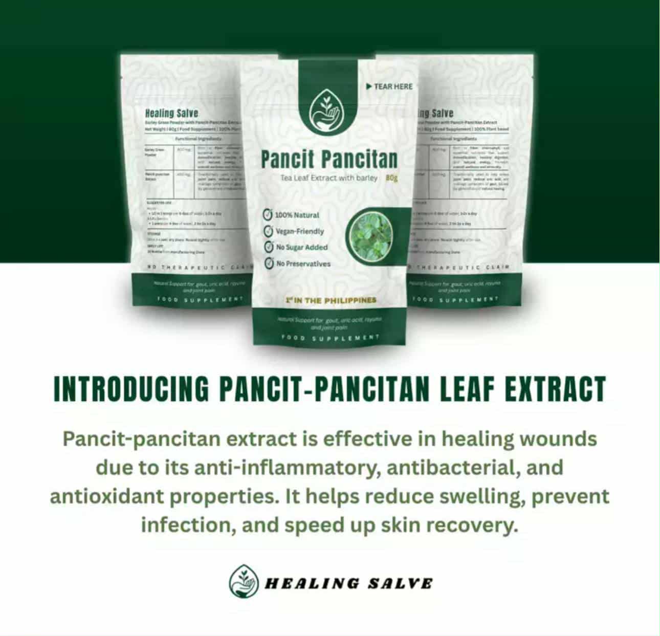 Pancit-Pancitan Tea Leaf Extract with Barley 80g | Shopee Philippines
