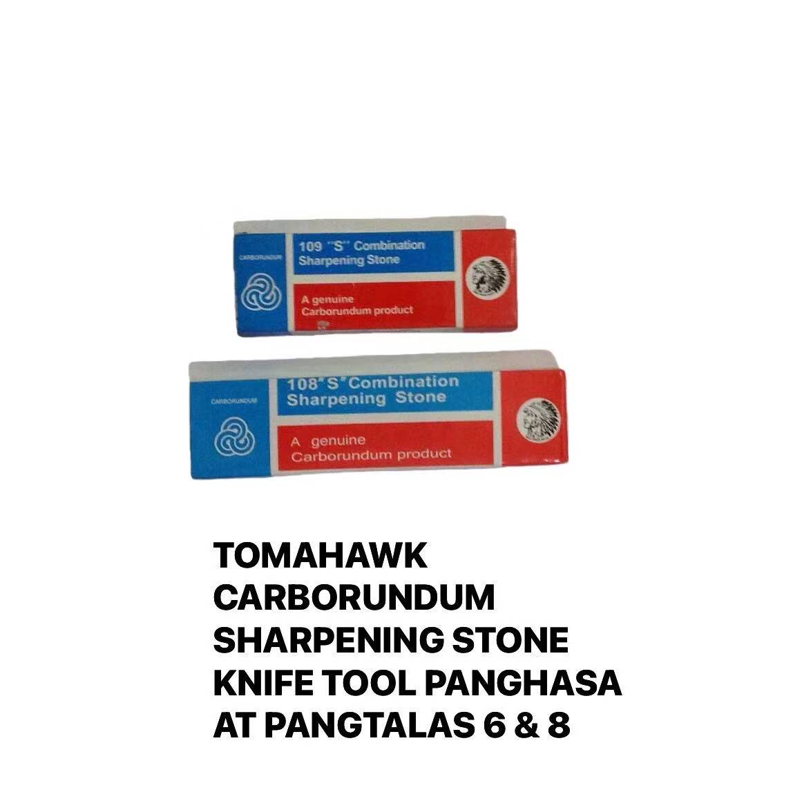 TOMAHAWK CARBORUNDUM SHARPENING STONE KNIFE TOOL PANGHASA AT PANGTALAS ...