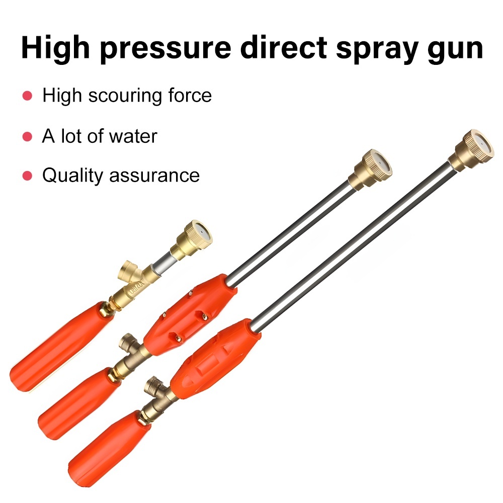 Power Sprayer Stick Nozzle Spray Straight Gun Long Short for Car Wash ...