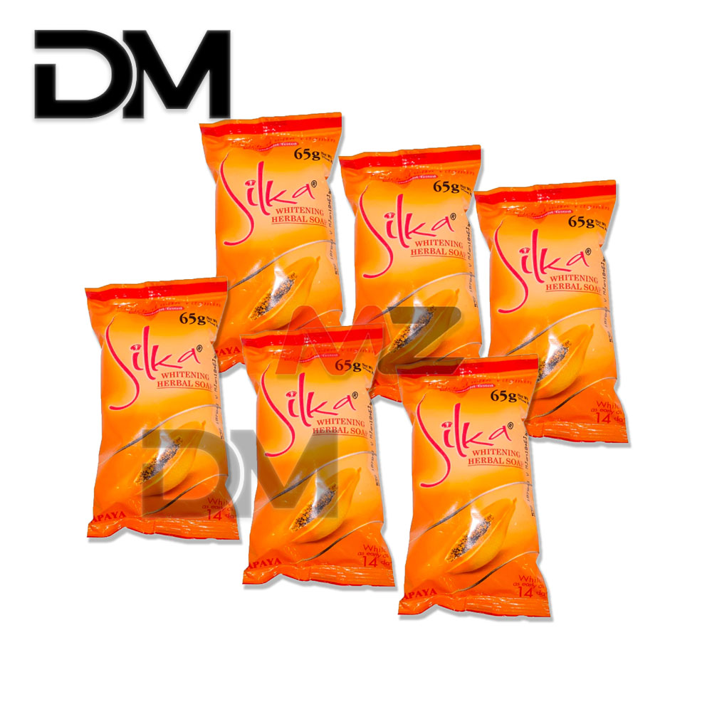 DM ( Set Of 12 ) SILKA BAR SOAP 65g | Shopee Philippines