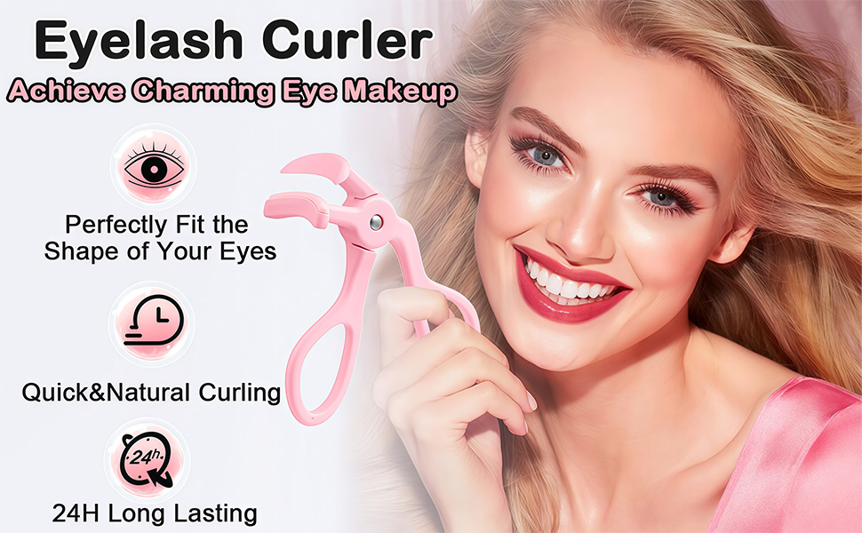 3D Eyelash Wide Angle Curler Borderless Design Fits All Eye Shape Long ...