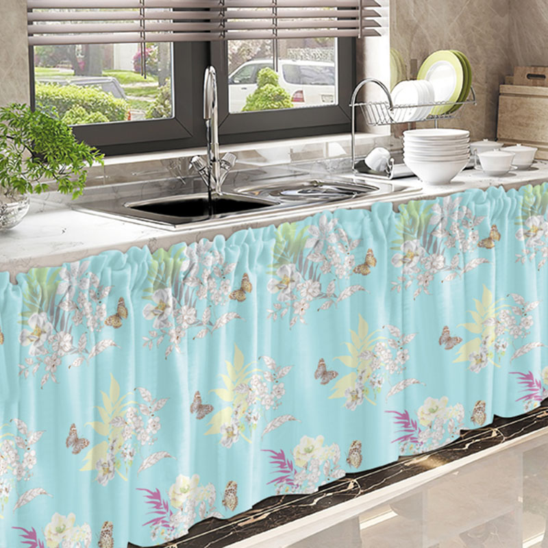 Buy 2 take 2 Lababo Kitchen Curtain 150*70cm Lababo Short Curtain 3in1 ...