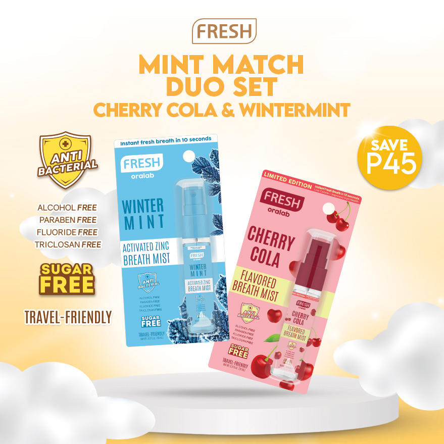 Fresh Mint Match Duo Set (Cherry Cola & Wintermint) | Shopee Philippines