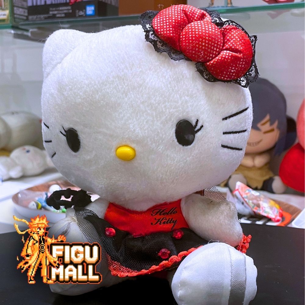 Hello Kitty Red Gothic Plushy | Shopee Philippines
