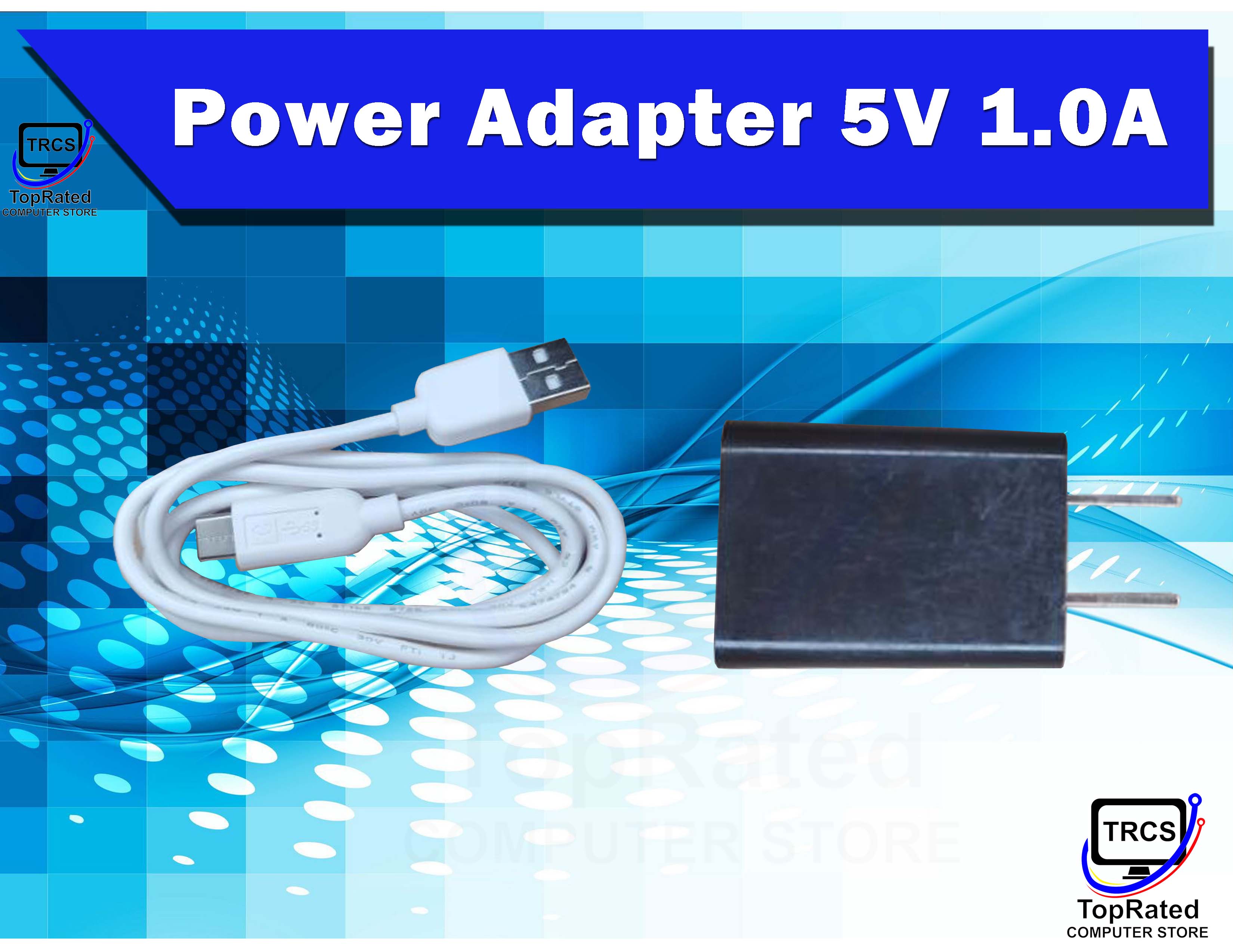 Hoioto 5V 1A Charging Head AC DC Universal USB Power Adapter with Type ...