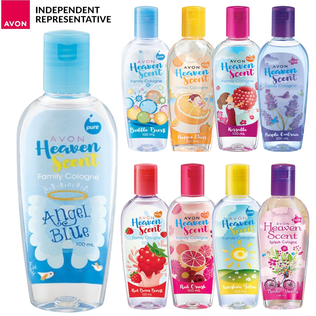 AVON Heaven Scent ANGEL BLUE Family Cologne 100ML | Shopee Philippines