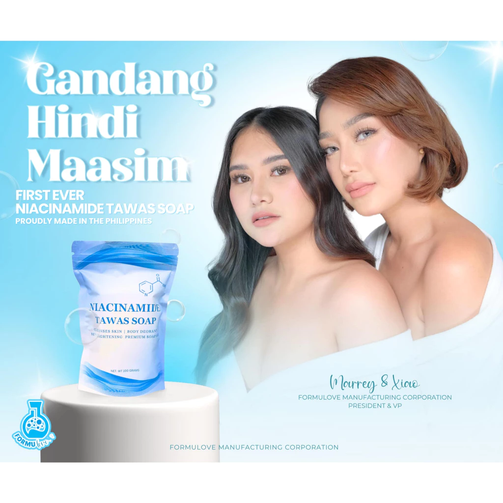 Niacinamide Tawas Soap with Natural Antiperspirant and Skin Texture ...