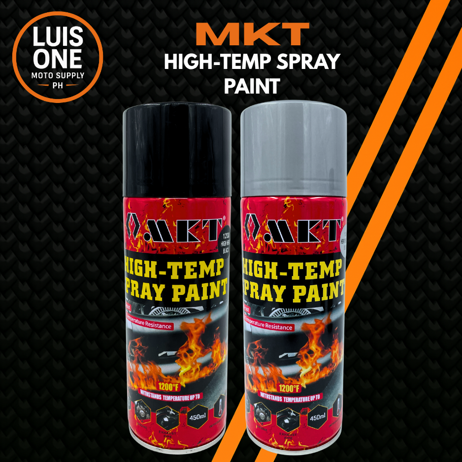 MKT High-Temp Spray Paint 450ml | Heat Resistant Coating | Exhaust ...