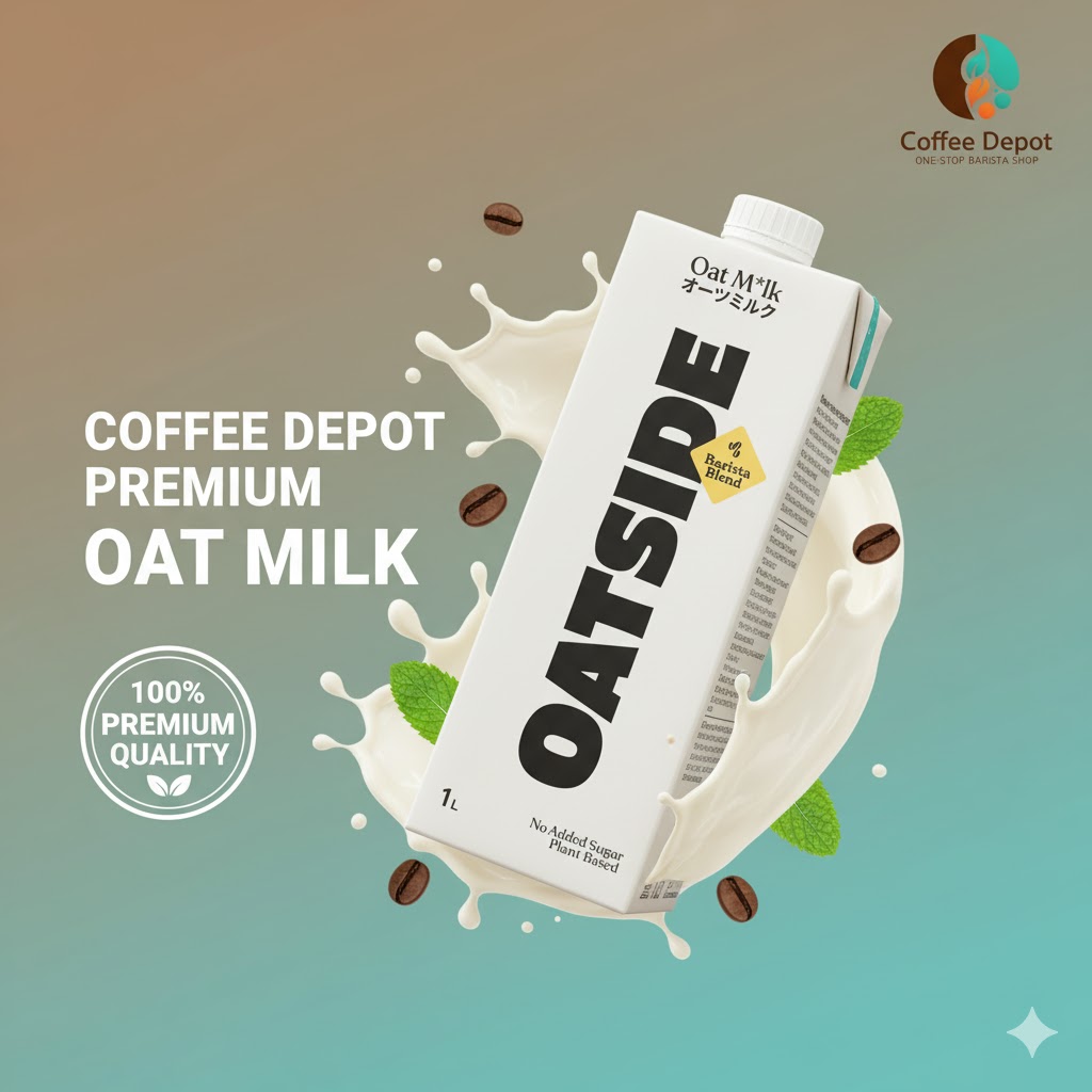 OATSIDE Oat Milk Barista Blend 1L Pack Size Options – Creamy Plant ...