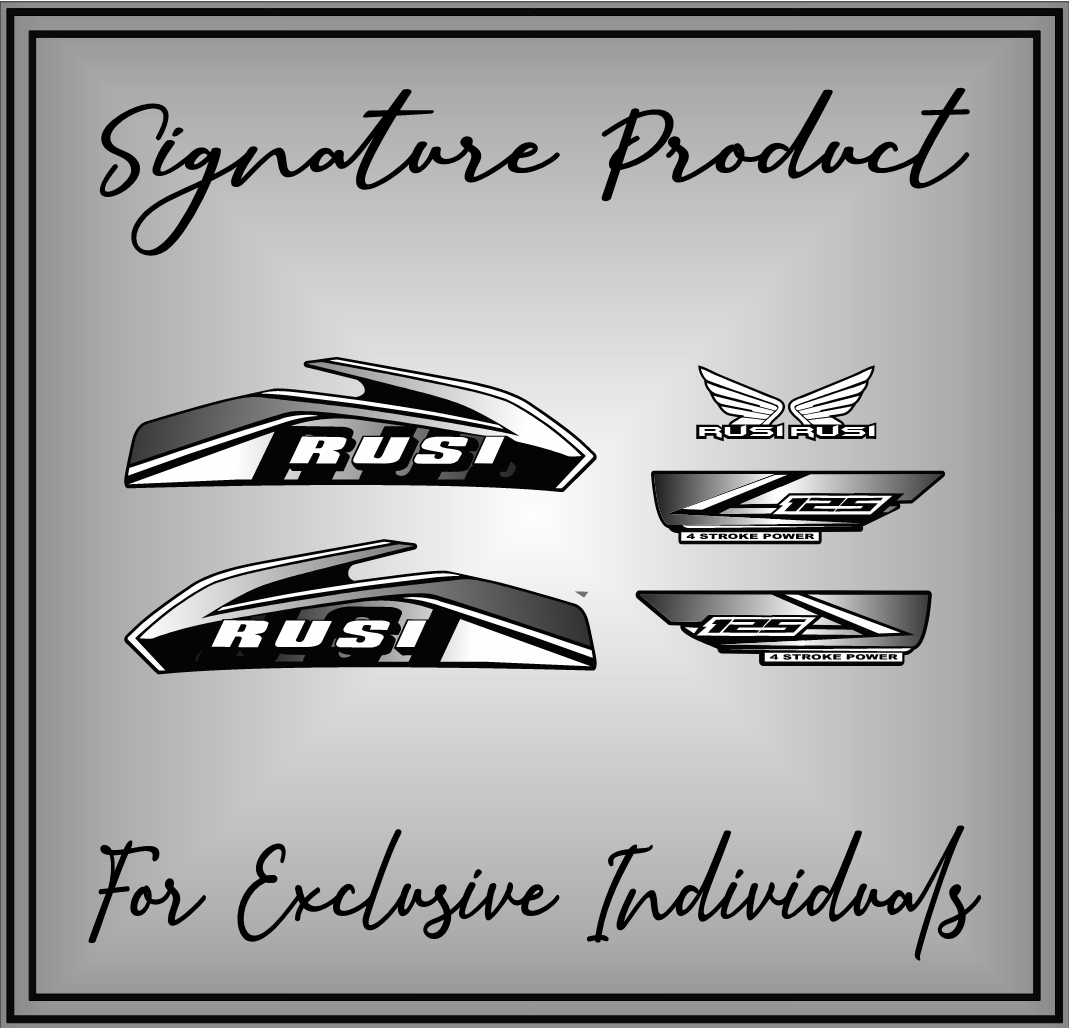 Rusi 125 / 150 Decals Tmx Style with freebies | Shopee Philippines