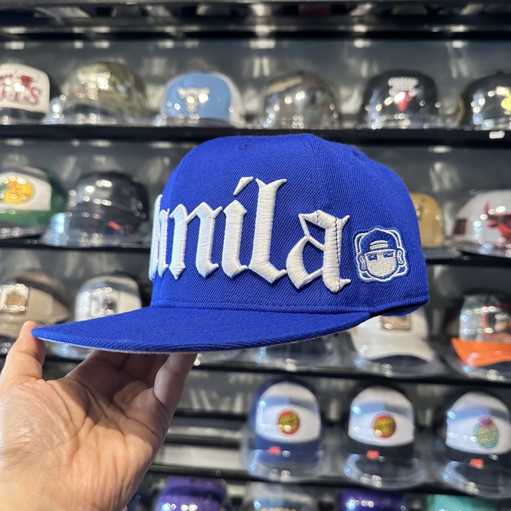Krwn Manila Manila Big Script Cap | Shopee Philippines