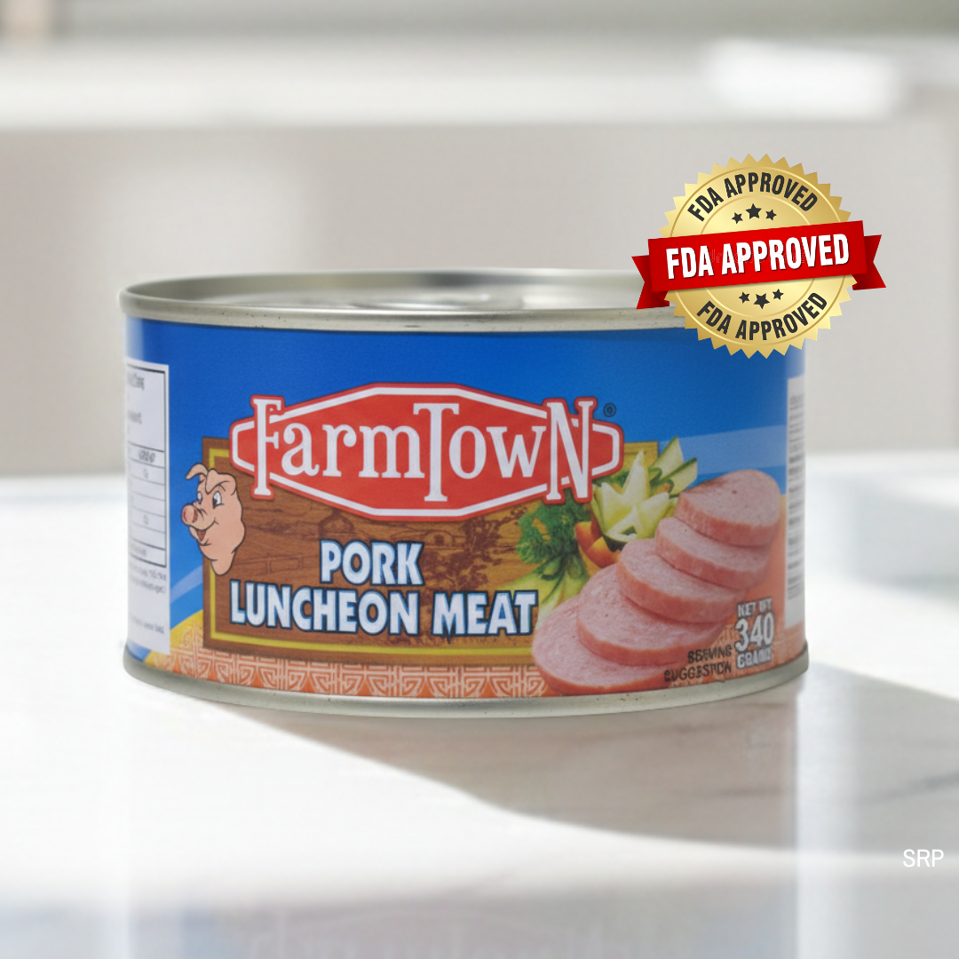 Farmtown Classic Pork Luncheon Meat 340g (Bundle of 12) | 1 Case ...