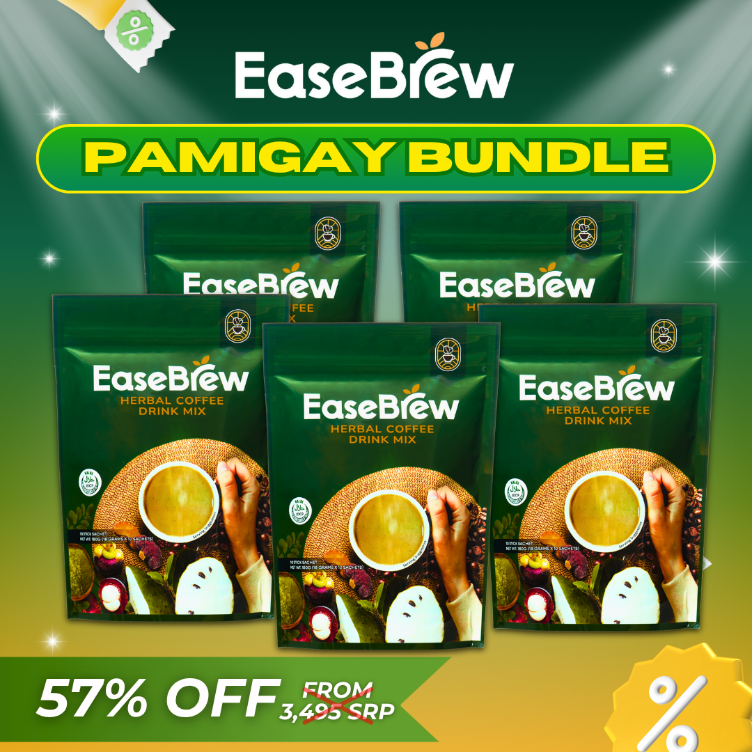 EaseBrew Herbal Coffee Pamigay Bundle - 5 Pouch | Shopee Philippines