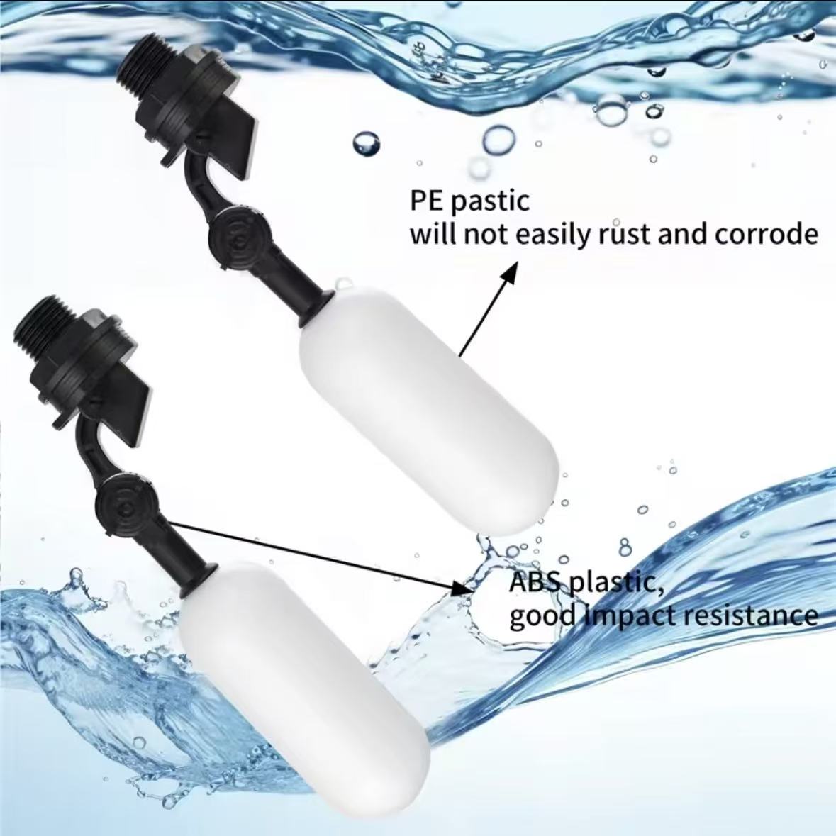 Stable Float Ball Valve Shut off 1/2" 3/4″ Automatic Fill Feed ...