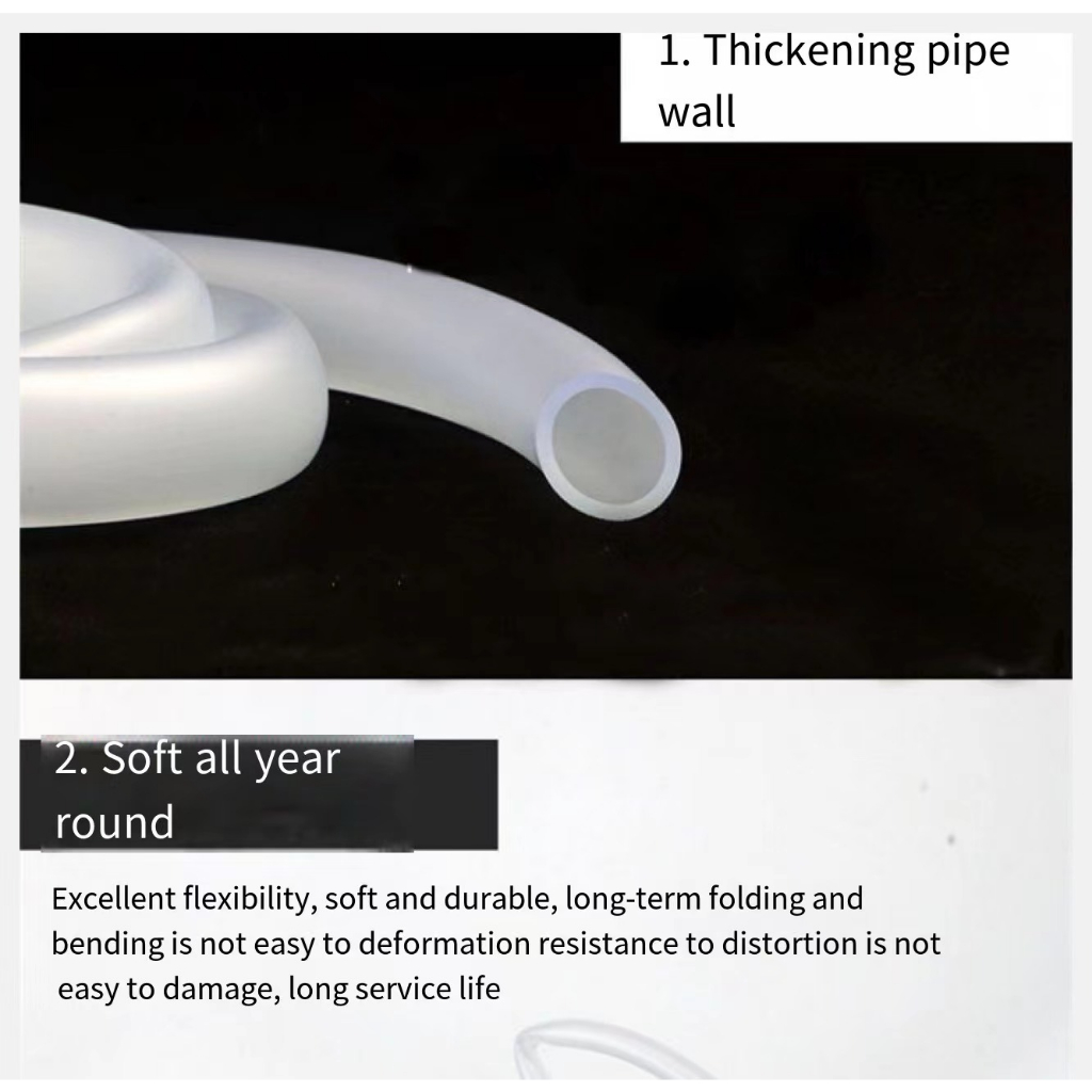 6*4mm Aquarium Oxygen Pump Hose Air Bubble Stone Aquarium Fish Tank ...