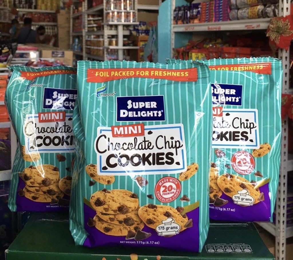 2PACK SUPER DELIGHT MINI CHOCOLATE CHIP COOKIES (175g) SNACK | Shopee ...
