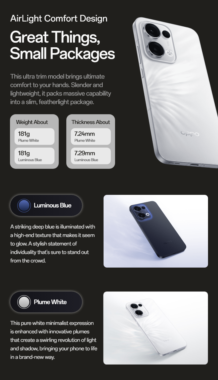 [3 Months 0% SPayLater] OPPO Reno13 5G | IP69 Water and Dust Resistance ...