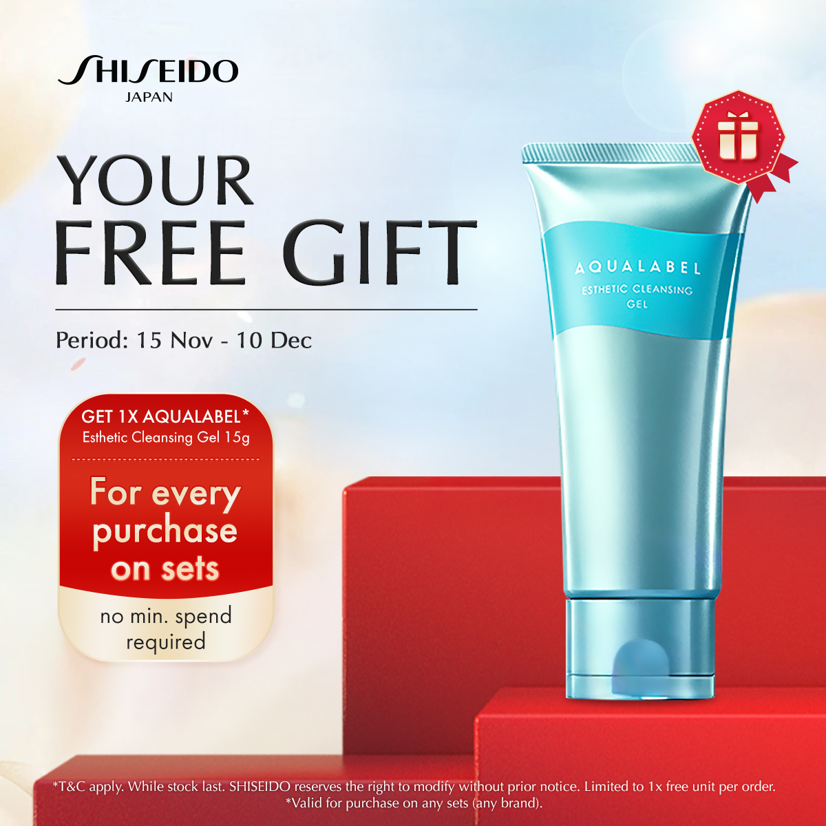 INTEGRATE [with Free Gift] Uru Pure Base Lavender Double Set [By ...
