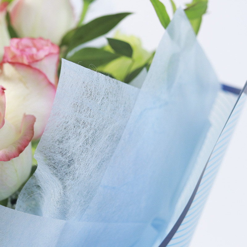 40PCS Tissue Paper Wrapped Flower Paper Flower Package Apple Gift ...