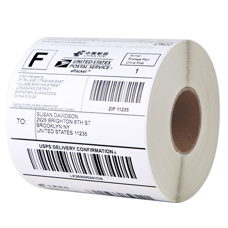 SINOPACK WAYBILL STICKER ROLL 500 PCS/STACK 100mmx150mm A6 SIZE FOR ...