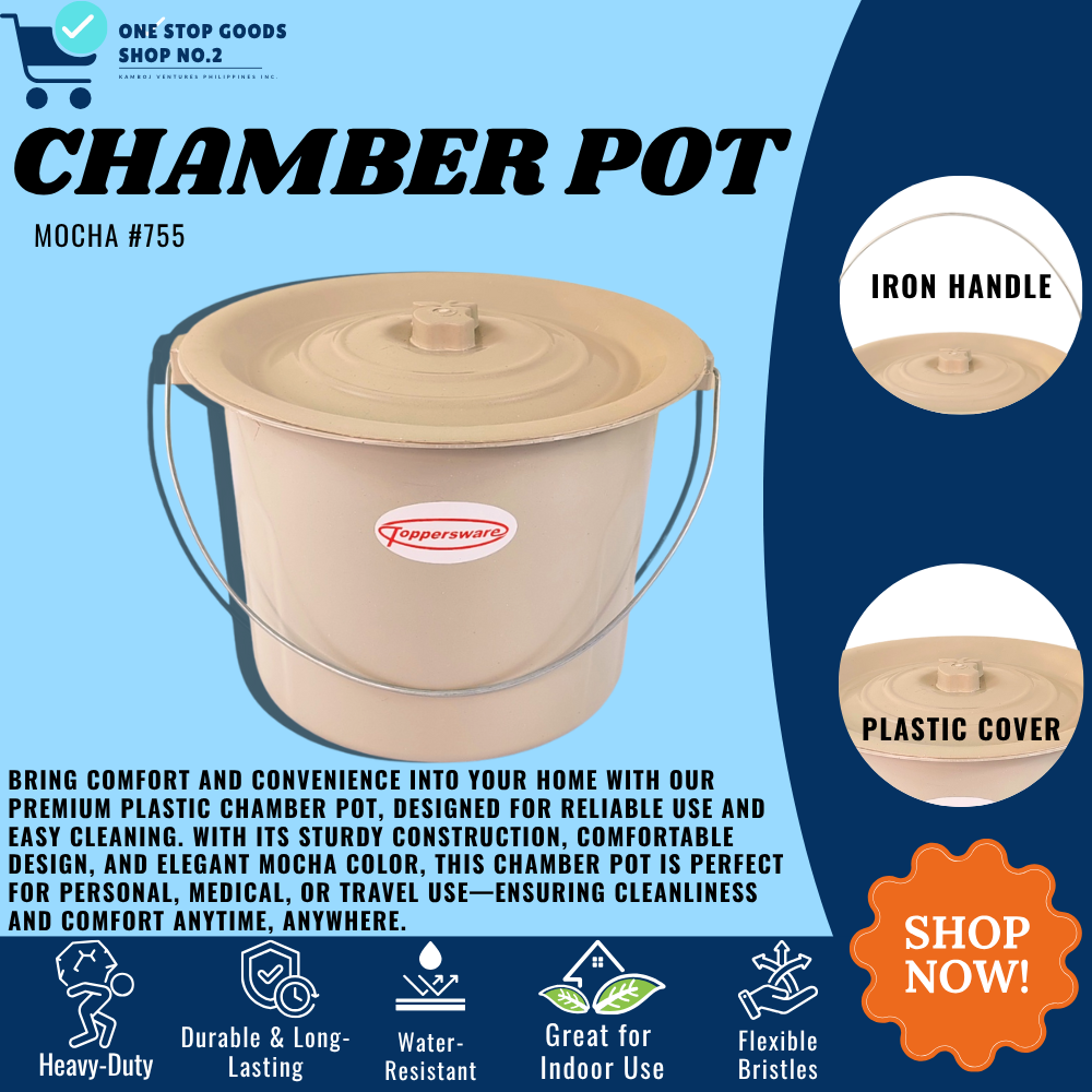 6Liters Arinola Chamber Pot Home Big Capacity Durable Heavy Duty ...