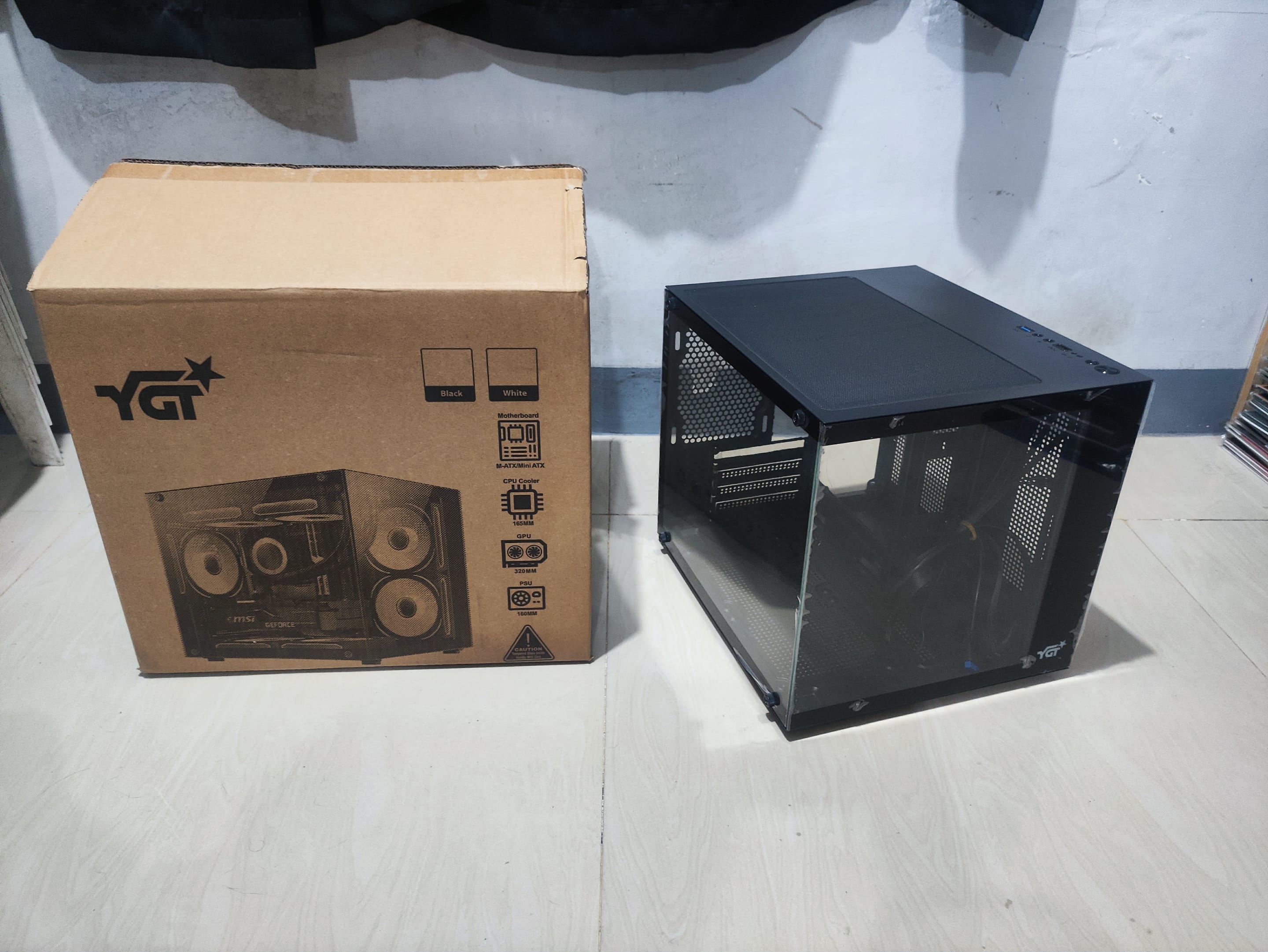 YGT M235 Micro ATX Gaming Case (Black) BrandNew | Shopee Philippines