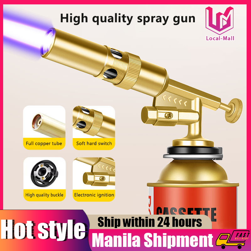 All Bronze Gas torch Welding Nozzle Heat Flame Gun Bronze Brazing Blow ...