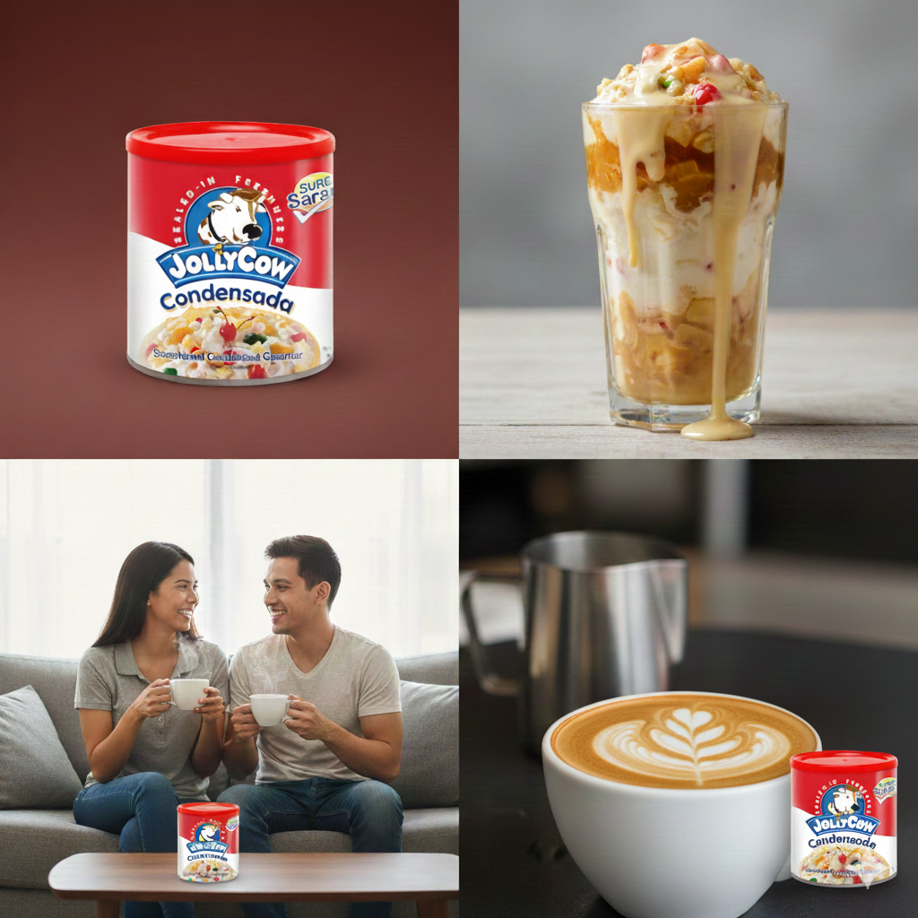 Jolly Cow Sweetened Condensed Creamer 1Kg x1 and x3 Bundle Option ...