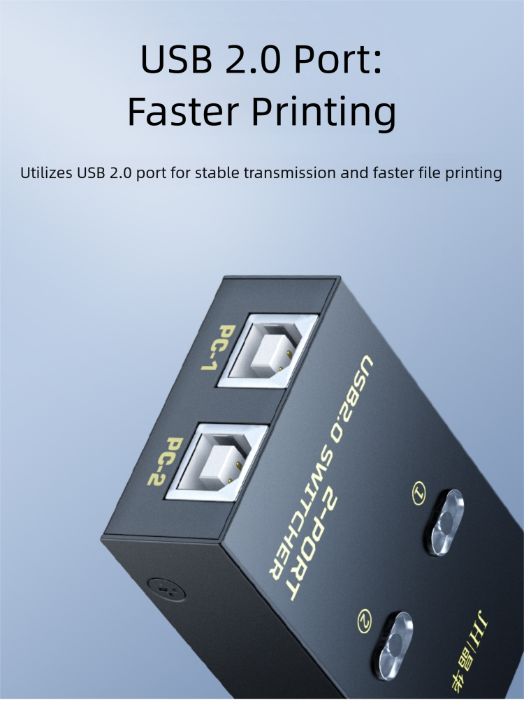 JH-LINK USB Printer Sharing Device, 2 in 1 Out/4 in1 out Printer ...