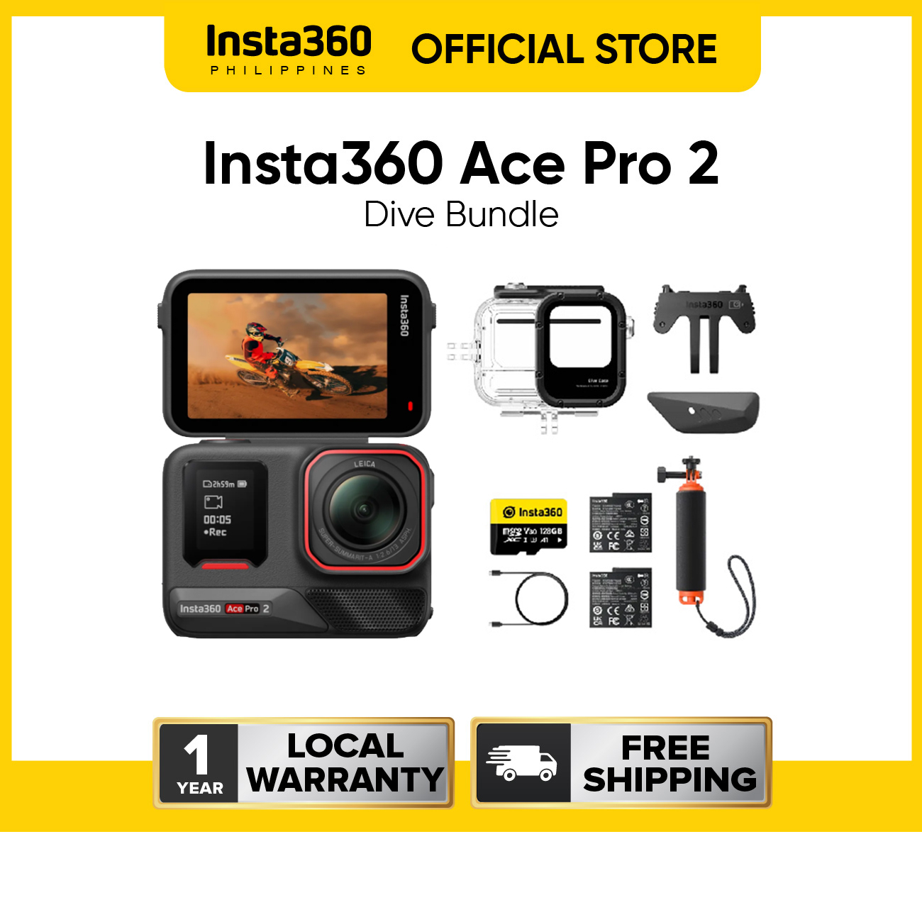 Insta360 Ace Pro 2 8K AI-Powered Action Camera with Unbeatable Low ...