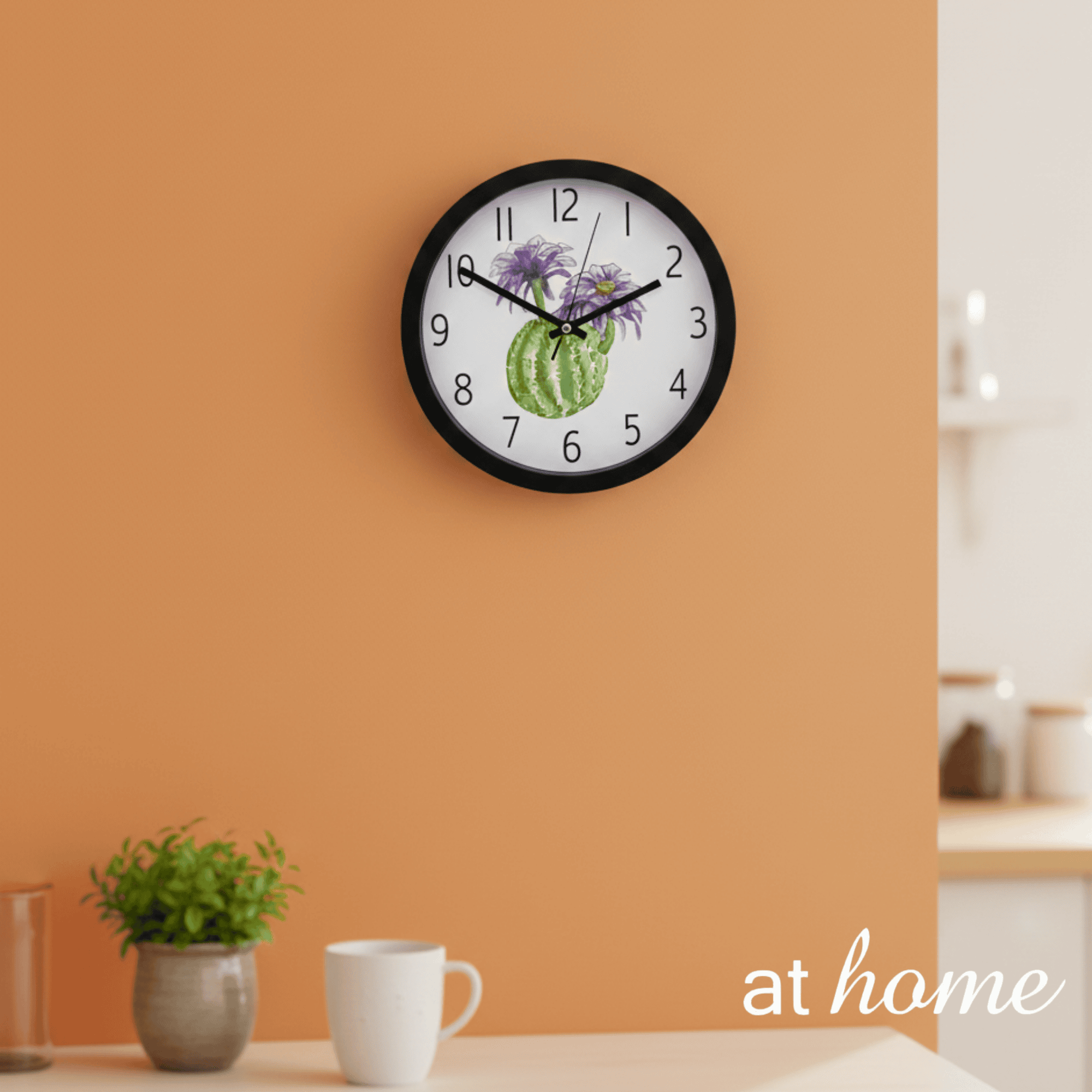 [SPECIAL FINDS] AT HOME Clock DSO Wilson /Just Pan Wall Clock 10 ...