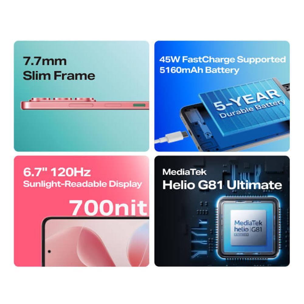 [NEW] Infinix HOT 60i I 6GB + 128GB | MediaTek Helio G81 Ultimate | 6.7 ...