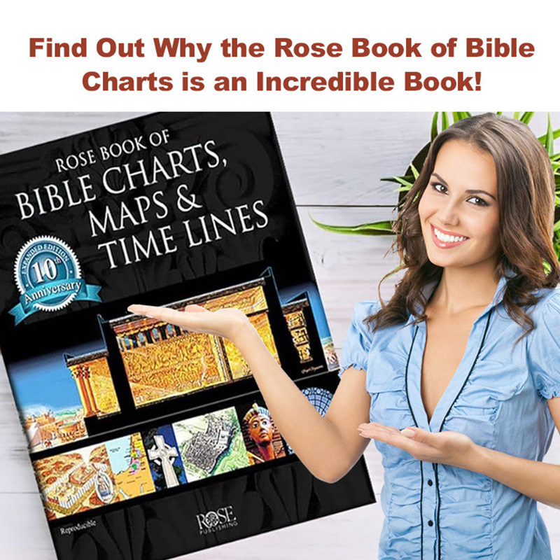 Bible Charts Maps Timelines Visual Guide Book Biblical History Study ...