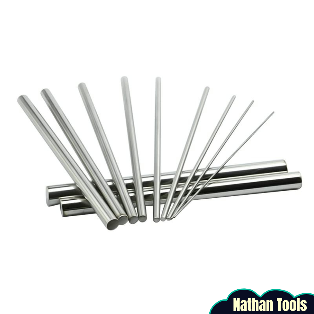 Stainless Steel 304 Shafting Solid Round Bar Rod sizes 1/8", 3/16", 1/4 ...
