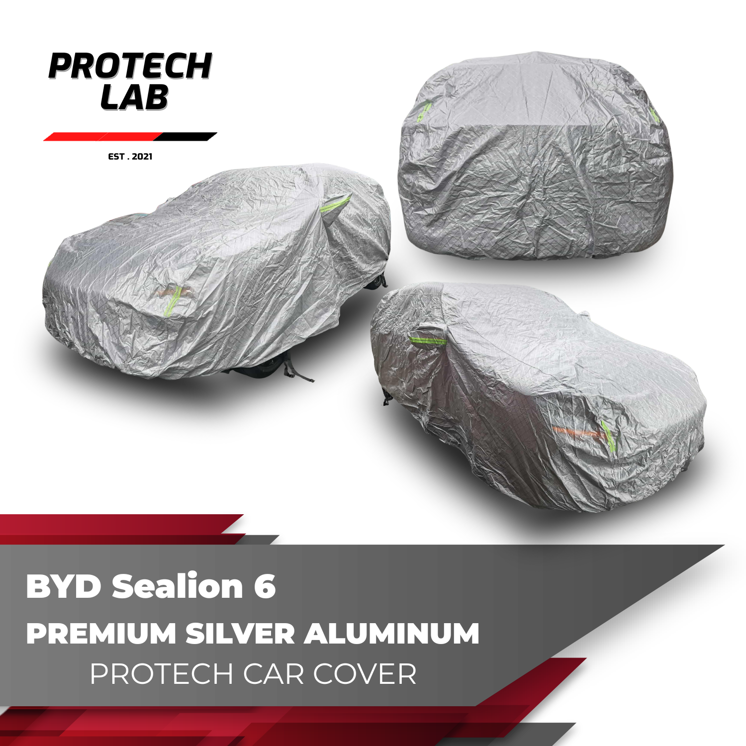 BYD Sealion 6 Protech Lab - Premium 3-Layered All Weather SILVER ...